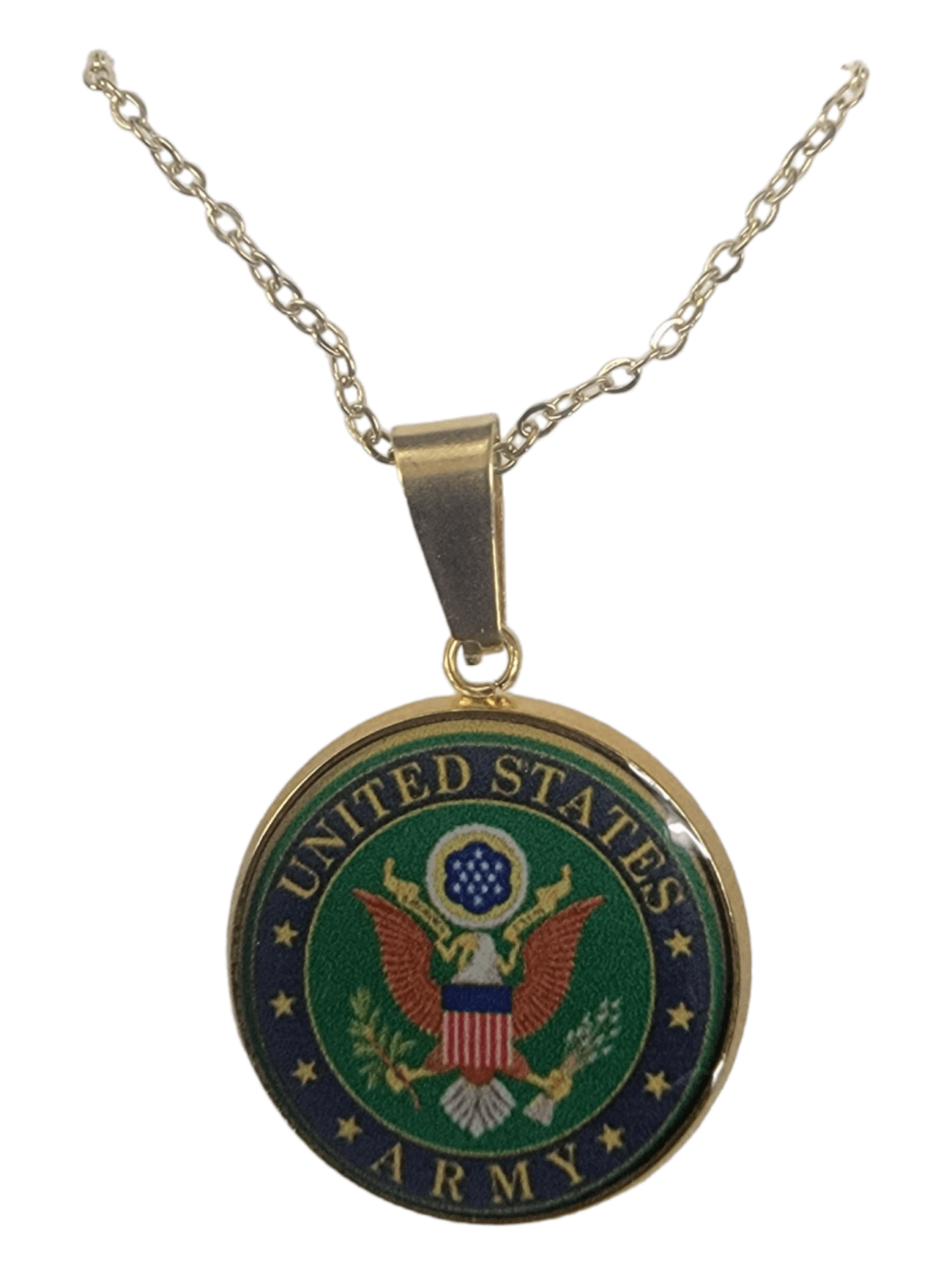 Military Logo Pendant Necklaces - Officially Licensed - Made in the USA ...